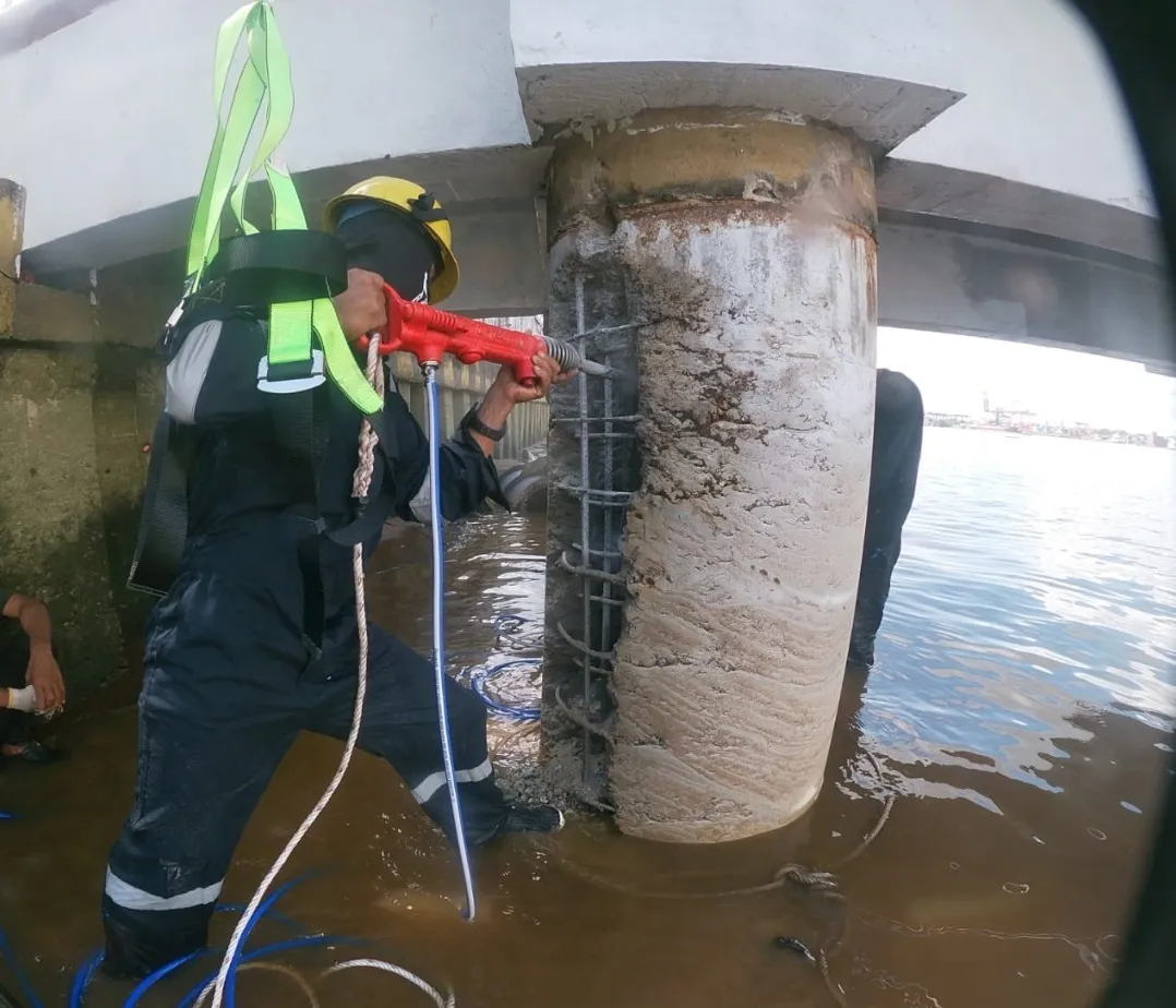 SPESIALIS PERBAIKAN CONCRETE JACKET DERMAGA | Products | Perintis Proteksi